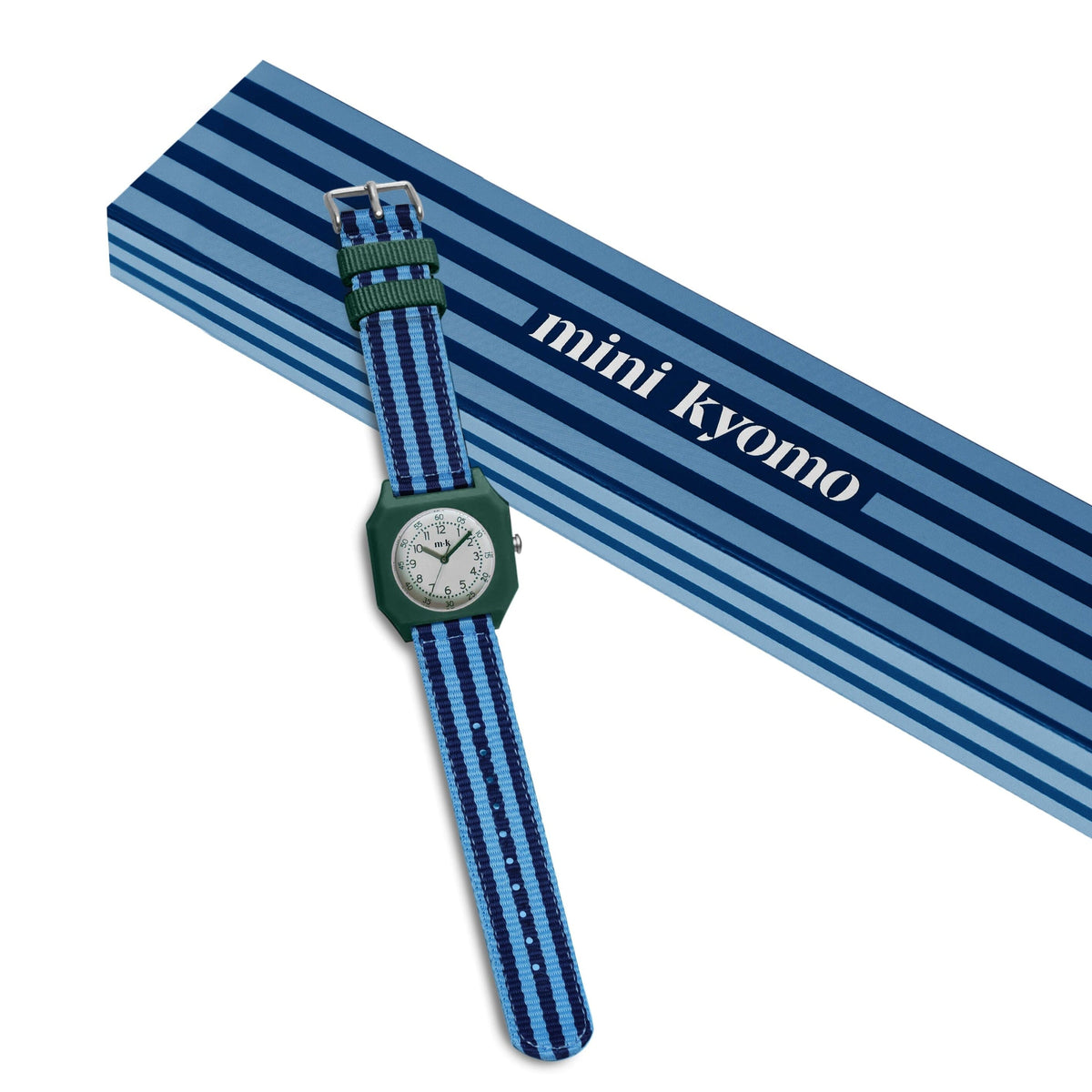 Kinderarmbanduhr "Stripes - A day on earth" von Mini Kyomo | Matsch mit ...